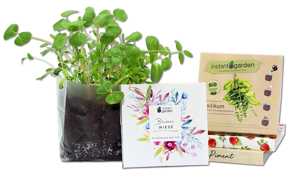 Instant Garden • Kit di coltivazione personalizzabile